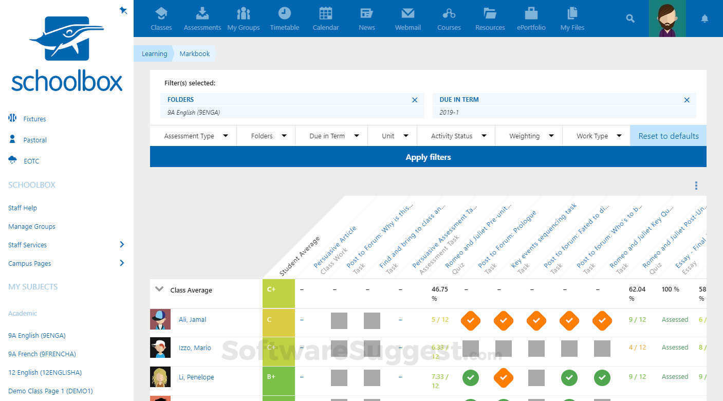 Schoolbox Pricing, Features & Reviews 2022 - Free Demo