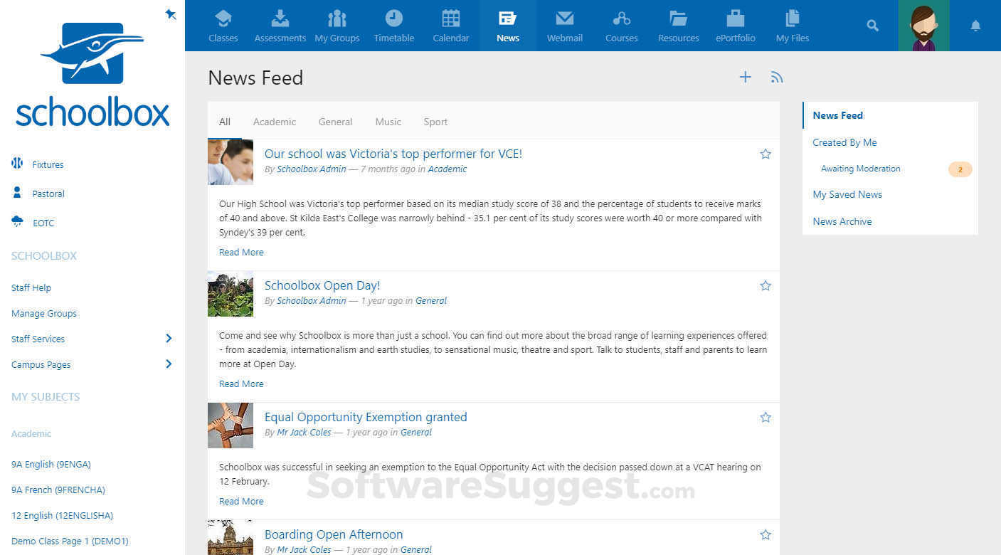 Schoolbox Pricing, Features & Reviews 2022 - Free Demo