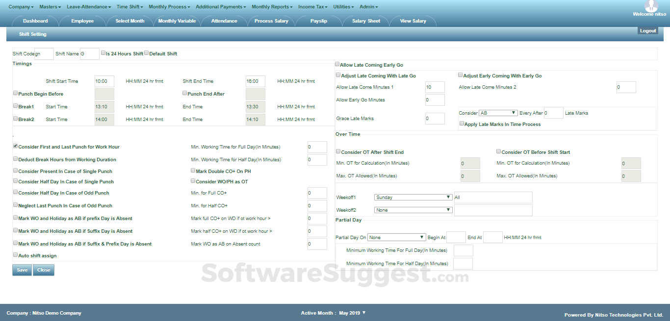 Nitso HRMS Pricing, Features & Reviews 2020 - Free Demo