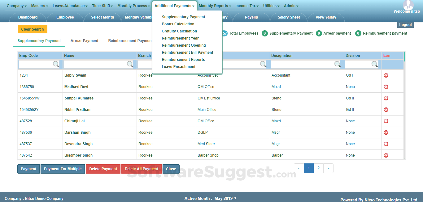 Nitso HRMS Pricing, Features & Reviews 2020 - Free Demo