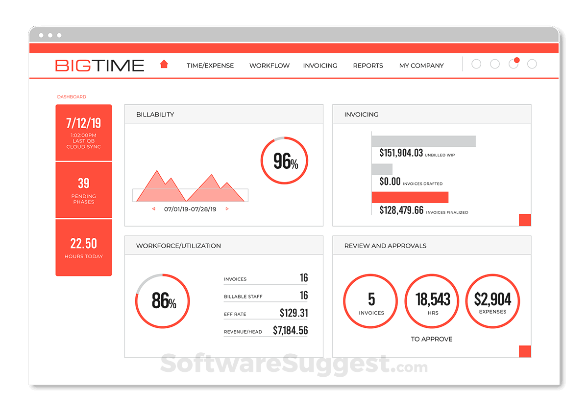 BigTime Pricing, Features & Reviews 2022 - Free Demo
