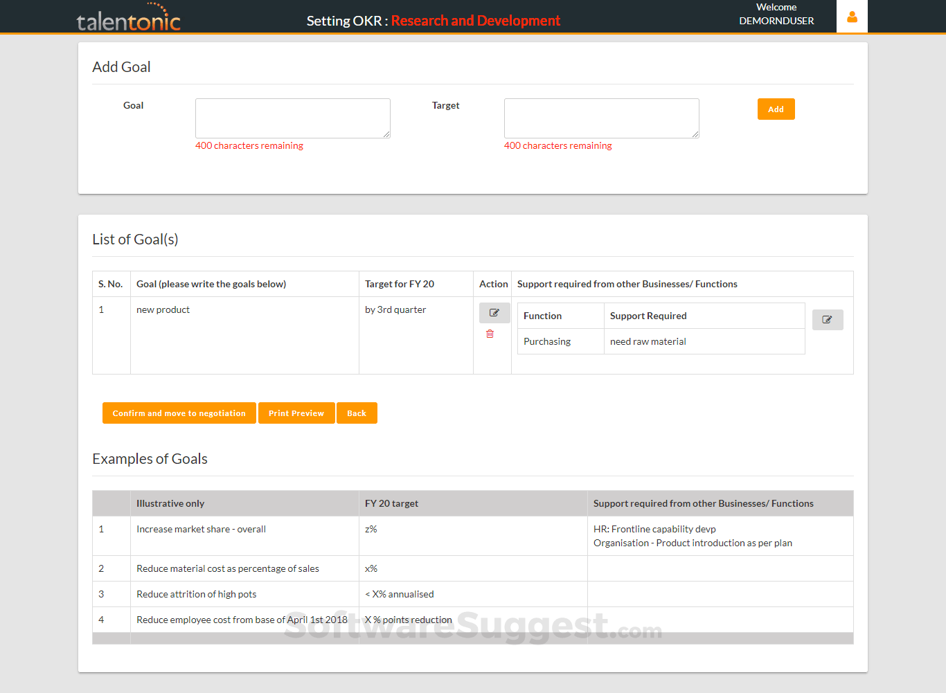 Talentonic OKR Pricing, Reviews, & Features in 2022