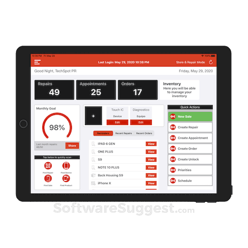 Repair Spots Pricing, Features & Reviews 2022 - Free Demo