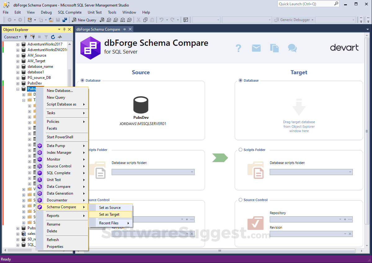 dbForge Schema Compare for SQL Server Pricing, Features & Reviews 2021 - Free Demo