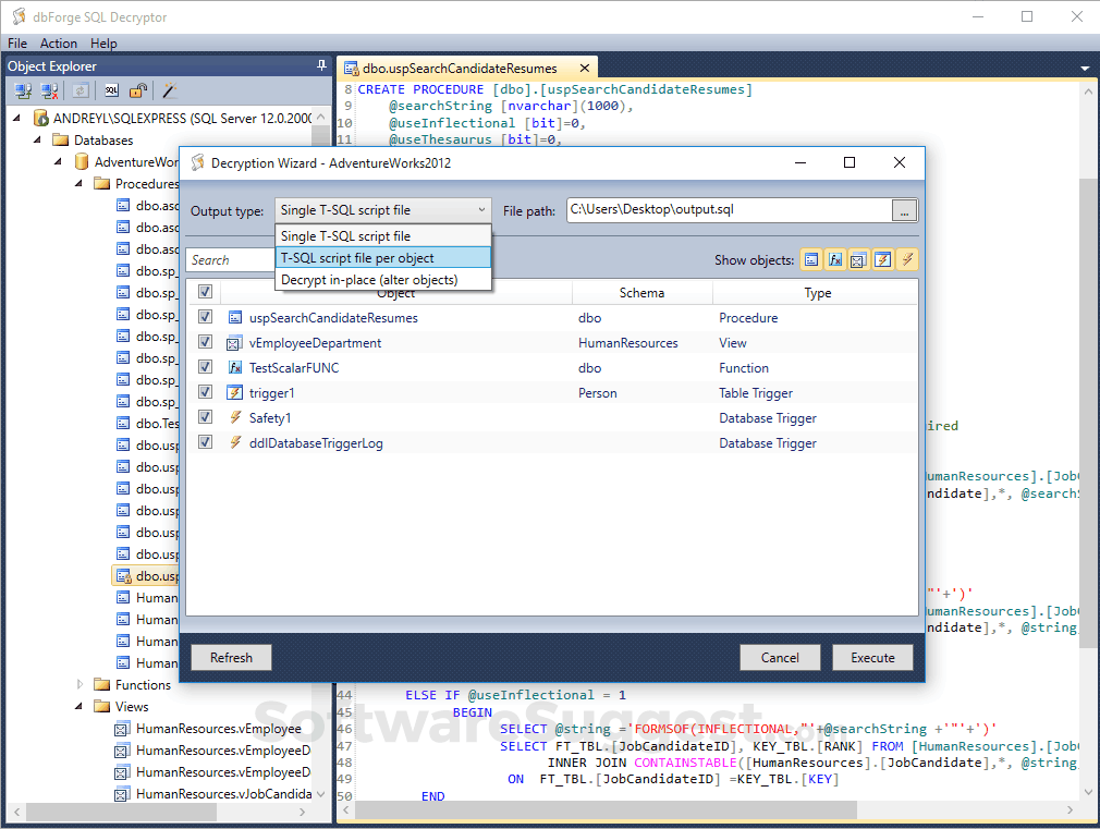 Dbforge Sql Decryptor For Sql Server Pricing Reviews