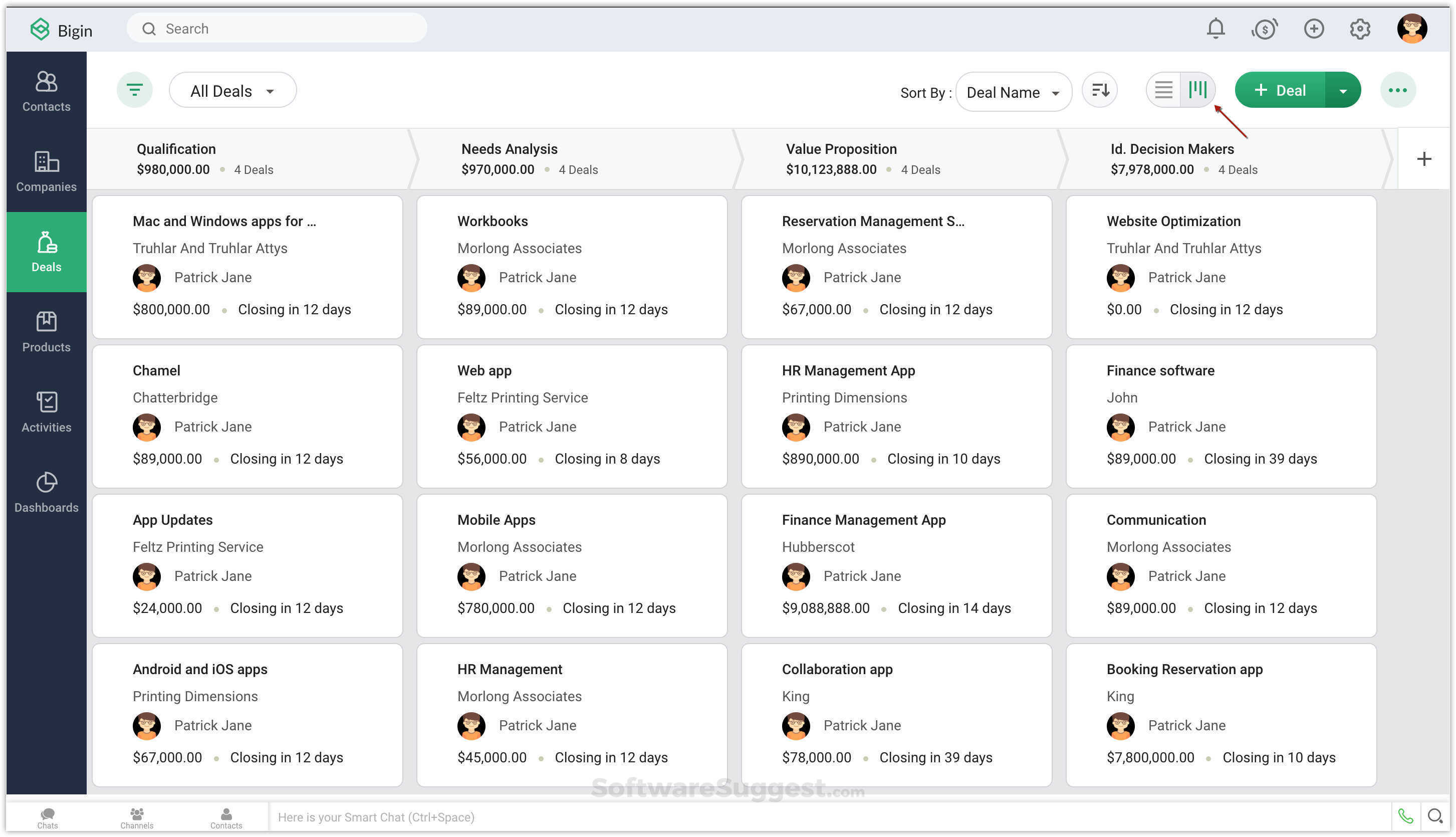 Bigin by Zoho CRM Pricing, Reviews, & Features in 2022
