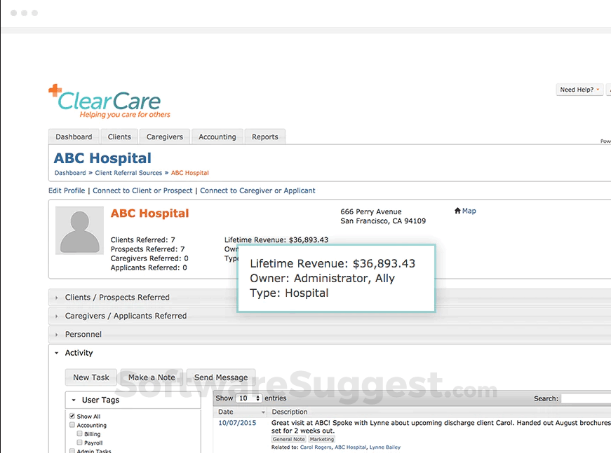 ClearCare Pricing, Features & Reviews 2022 - Free Demo