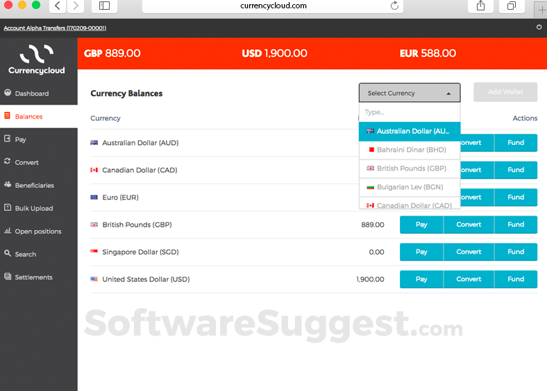Currencycloud Pricing, Reviews, & Features in 2022