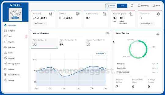 Arbox Pricing, Features & Reviews 2022 - Free Demo