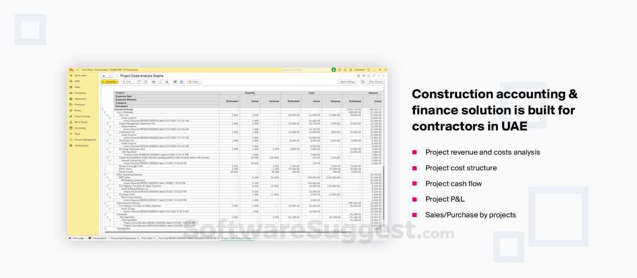 FirstBit ERP Contracting & Construction Pricing, Reviews, & Features in ...