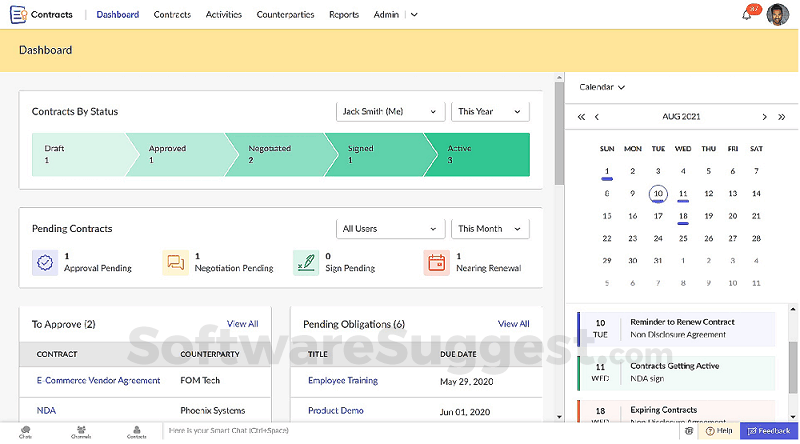 Zoho Contracts - Pricing, Features, & Reviews in 2023