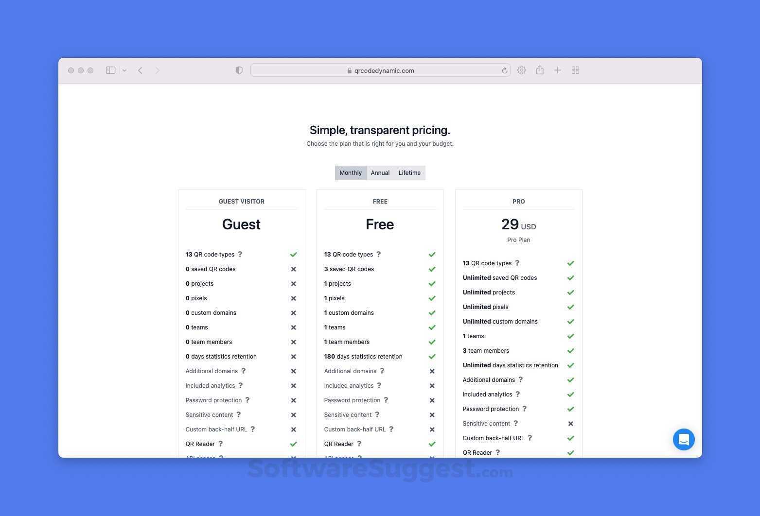 Qr Code Dynamic Pricing Features And Reviews In 2023 5838