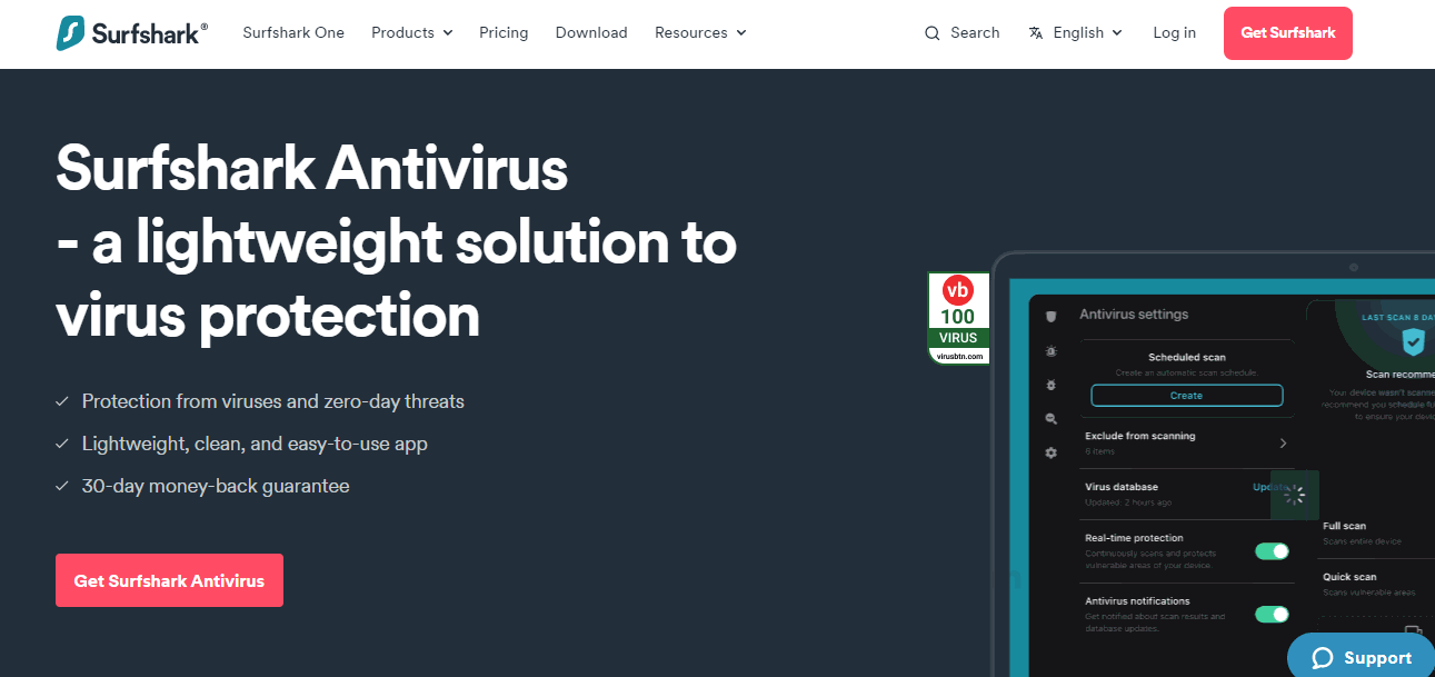 Surfshark Antivirus Pricing, Reviews, & Features in 2022
