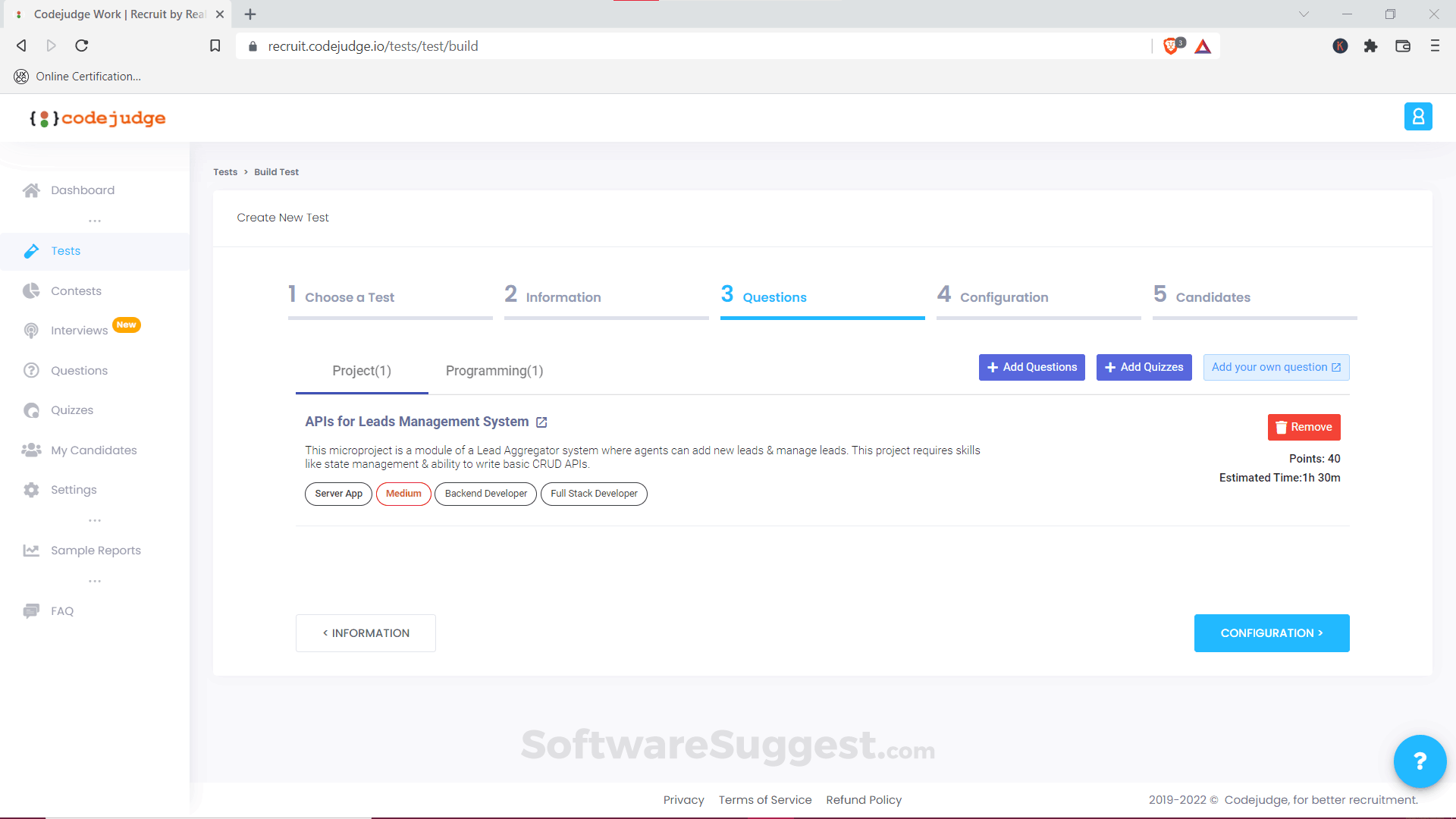 Codejudge Assessments - Pricing, Features, & Reviews in 2023 Codejudge Assessments - Pricing, Features, & Reviews in 2023