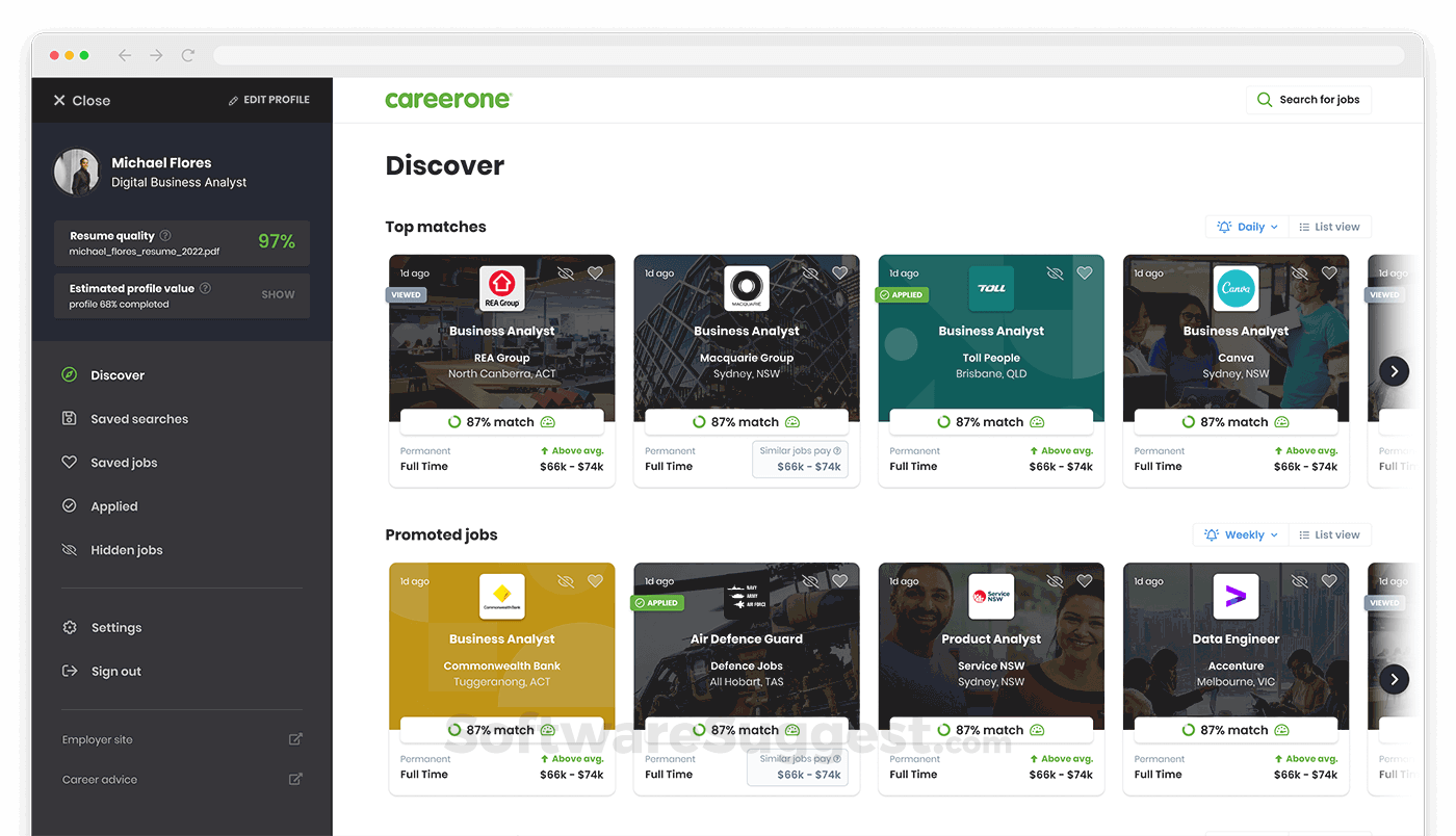 CareerOne Pricing, Features, and Reviews in 2023