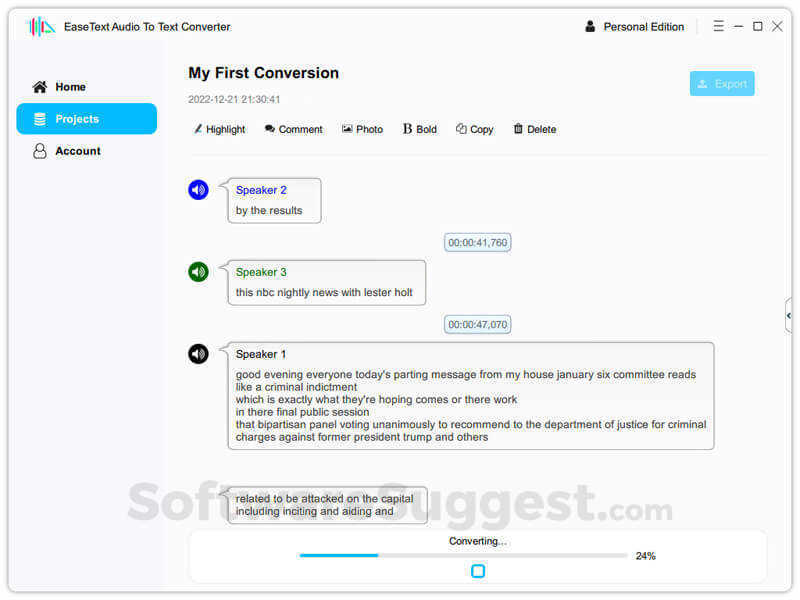 EaseText Audio to Text Converter - Pricing, Features, & Reviews in 2023