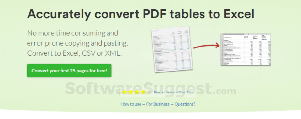 PDF Tables Pricing, Reviews, & Features in 2022
