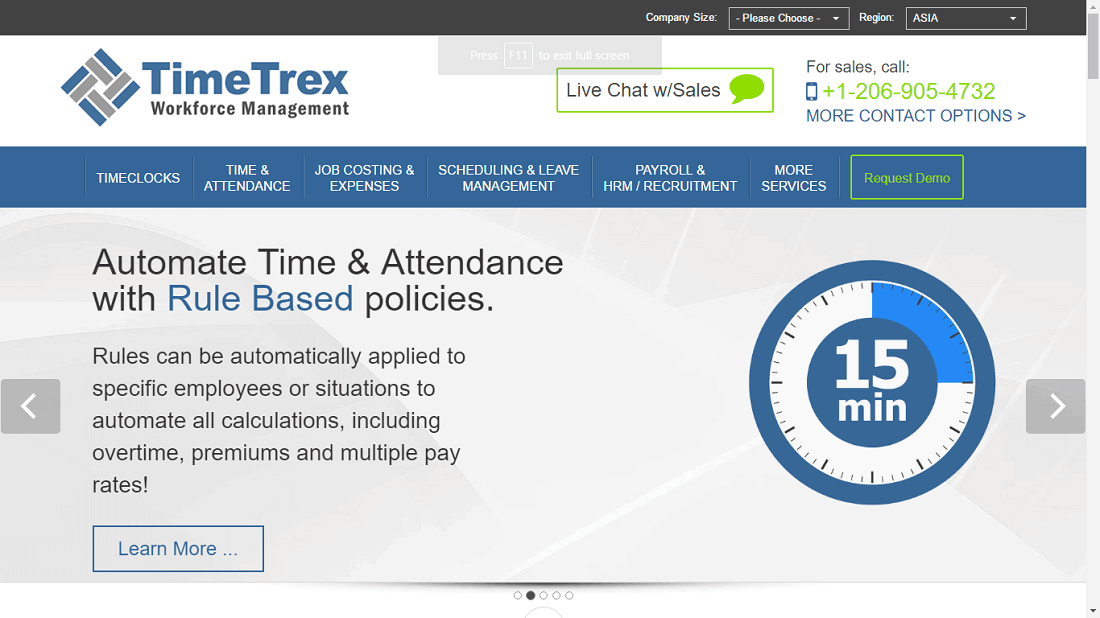 TimeTrex - Pricing, Reviews, Alternatives and Competitor in 2018