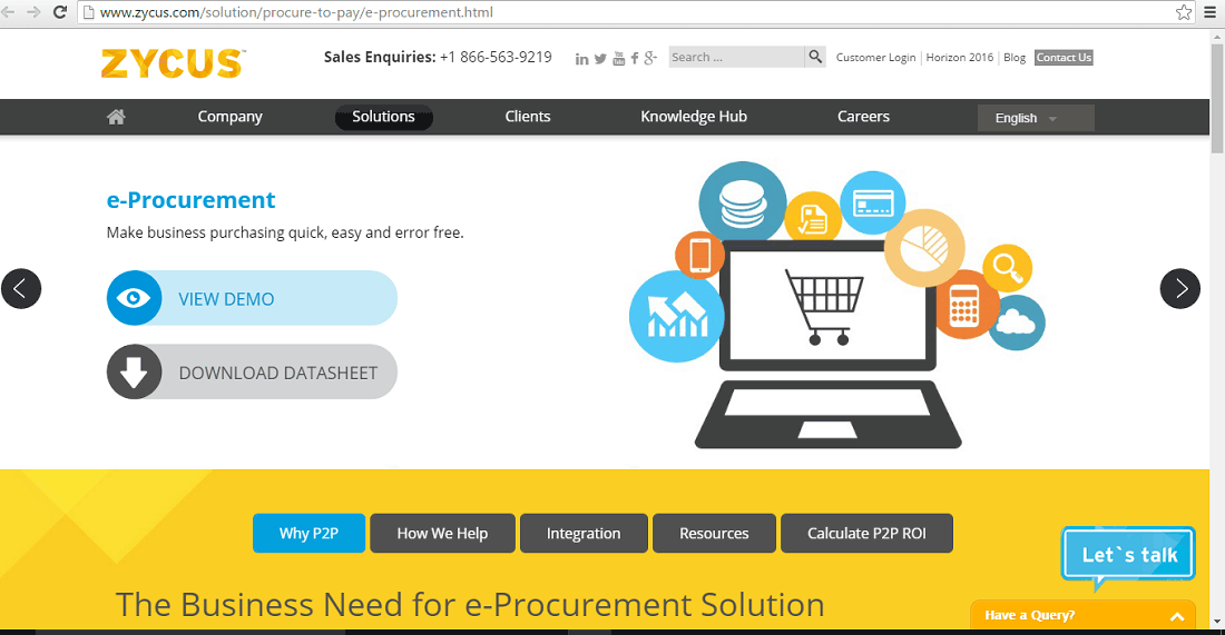 Zycus e-Procurement - Pricing, Reviews, Alternatives and Competitor in 2018