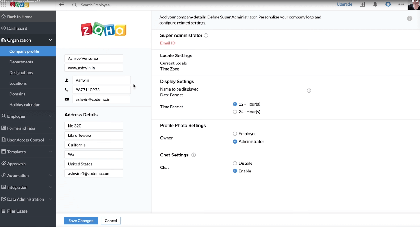 Zoho People - Pricing, Reviews, Alternatives and Competitor in 2018
