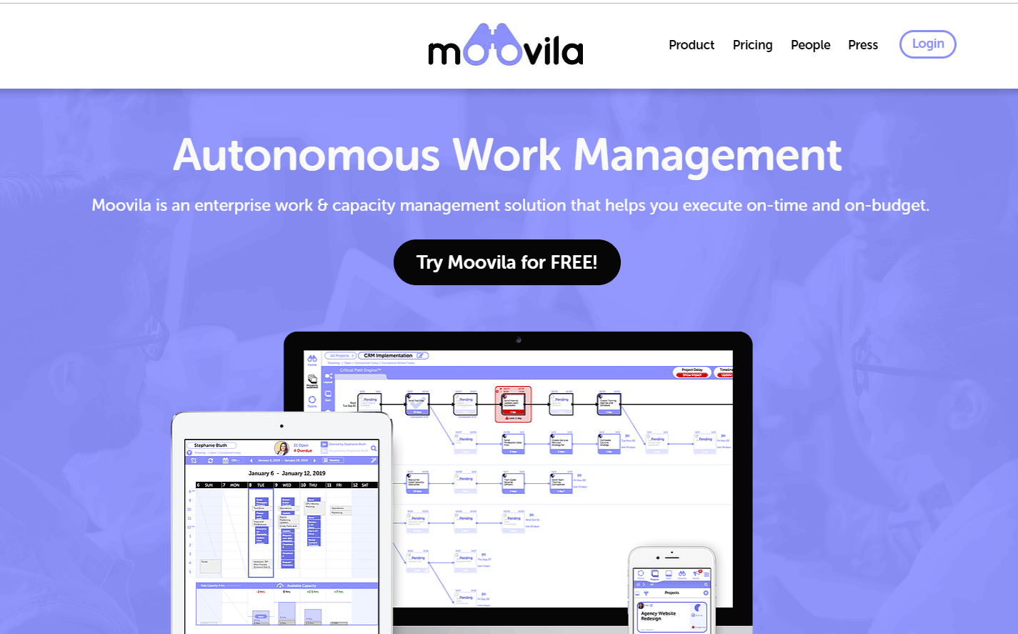 Moovila - Pricing, Reviews, Alternatives and Competitor in 2019